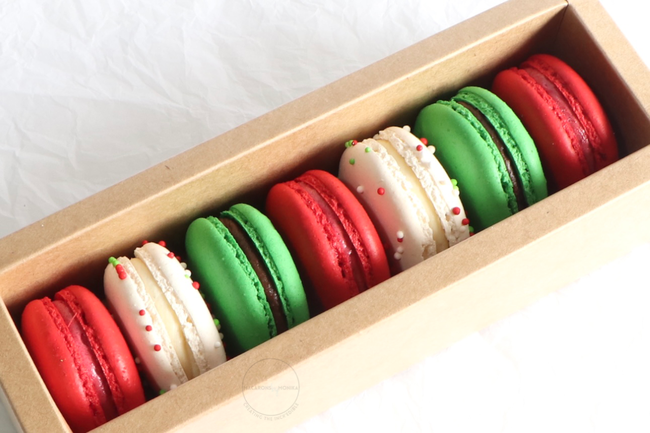 Christmas Sample Macaron Gift Box – Macarons by Monika
